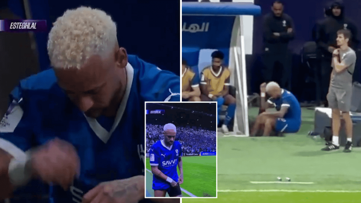 Neymar looked broken after nightmare scenario plays out in second game ...