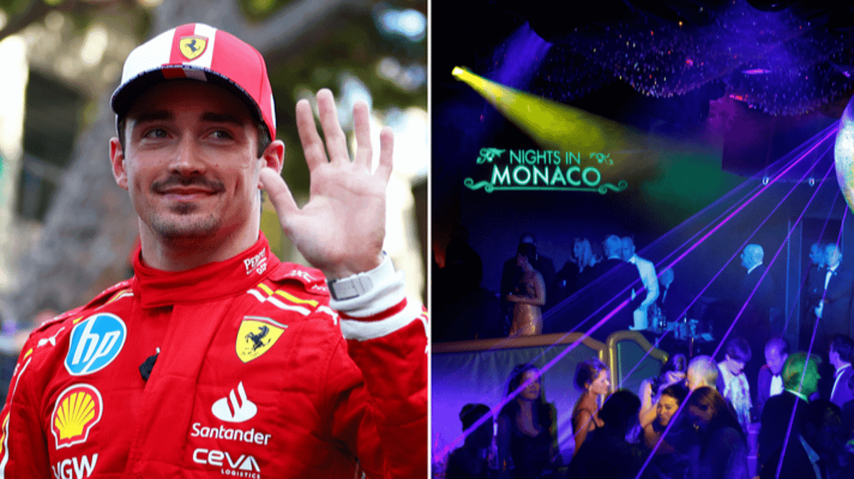 The insane cost for a table at Charles Leclerc’s after-party following ...