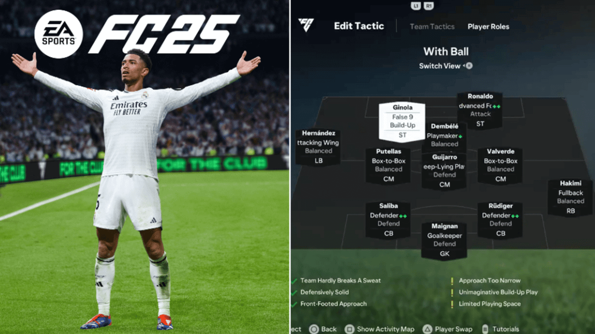 Professional FIFA player reveals the expert tactics to use in EAFC25 ...