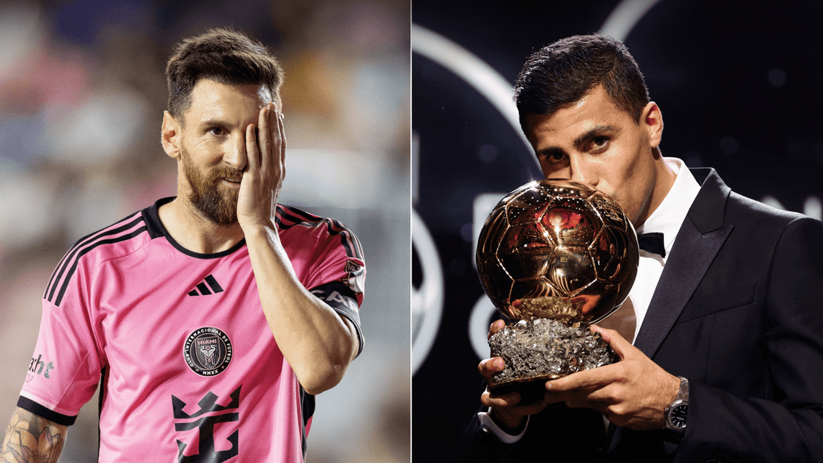 The text Lionel Messi sent to Rodri after his Ballon d’Or win over ...