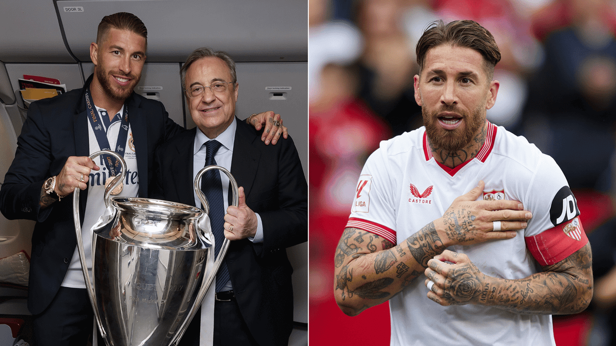 Sergio Ramos left Real Madrid after furious Florentino Perez row as ...