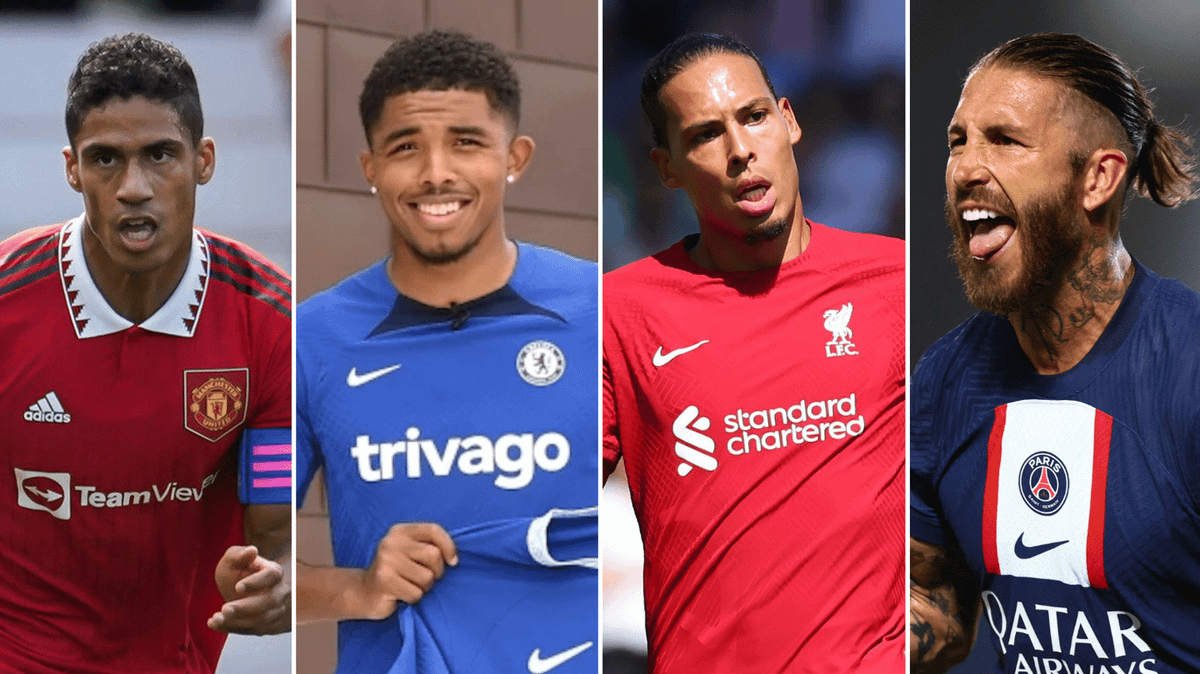 The 18 highest-paid centre-backs have been named after Wesley Fofana ...