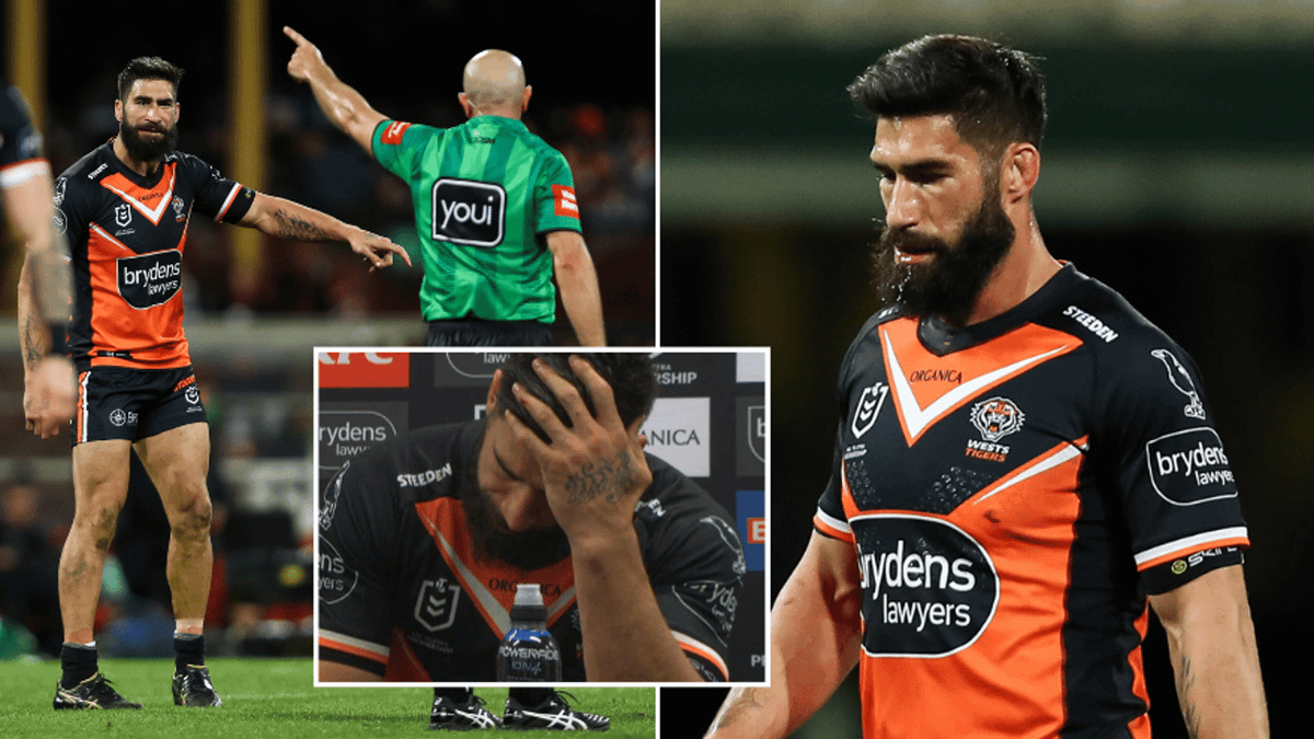 James Tamou left 'shattered' after sending off could signal his final ...