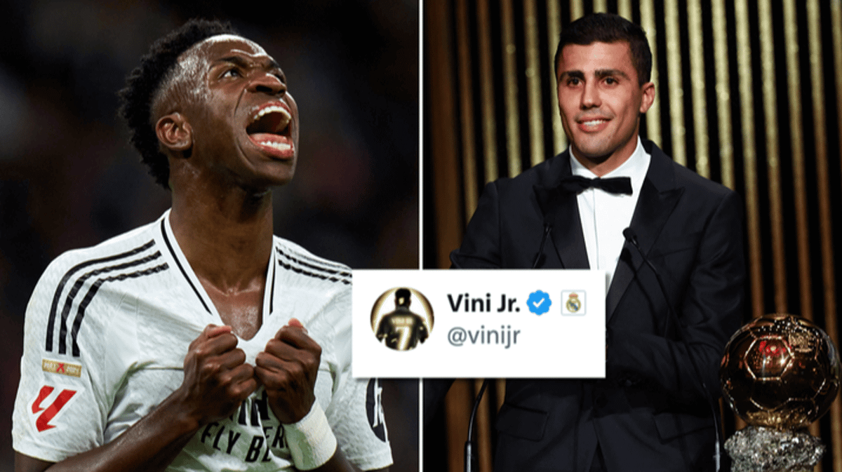 Vinicius Jr dropped the coldest 10-word message minutes after losing ...