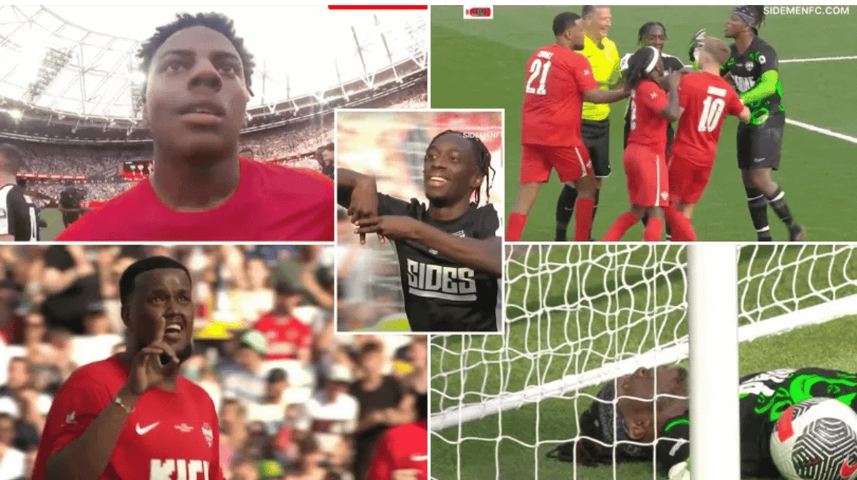 Sidemen FC Charity Match 2023 player ratings: Speed misses penalty, KSI ...