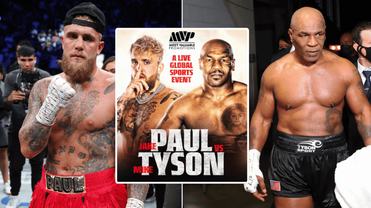 Mike Tyson to fight Jake Paul as date and venue confirmed for stunning ...