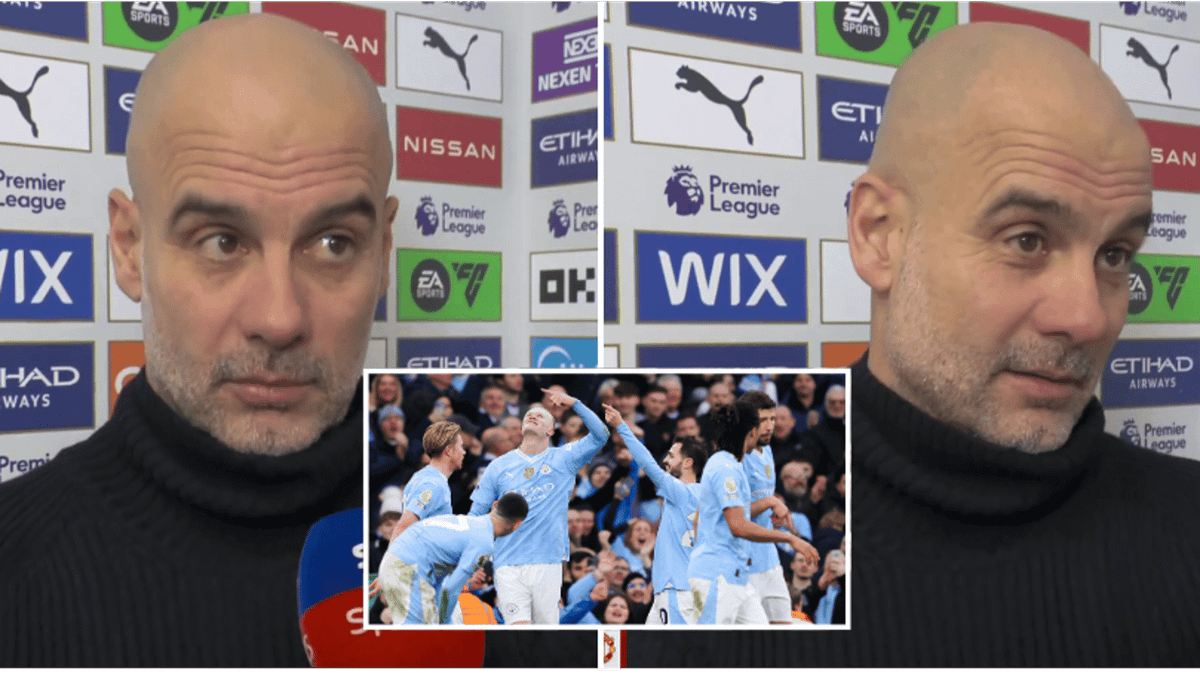 Pep Guardiola named surprise player as best in the Premier League after ...