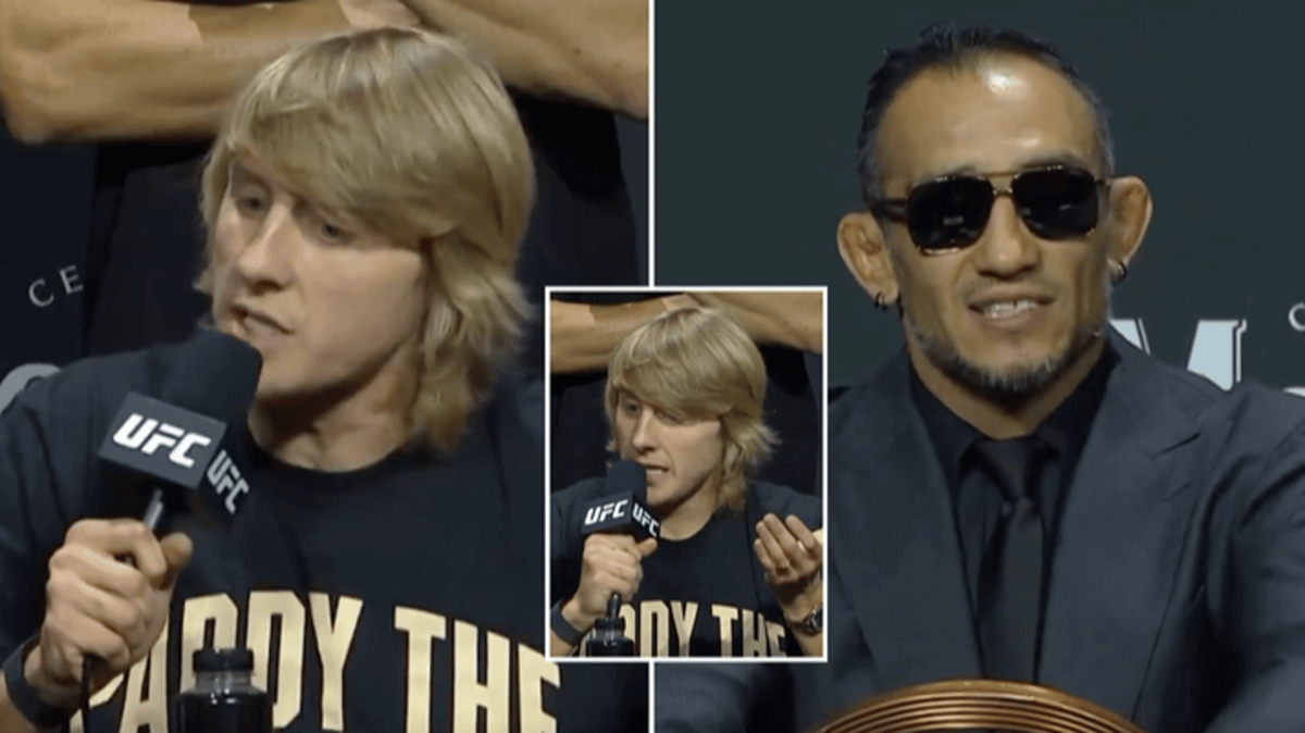 Paddy Pimblett verbally decimated Tony Ferguson during UFC 296 press ...