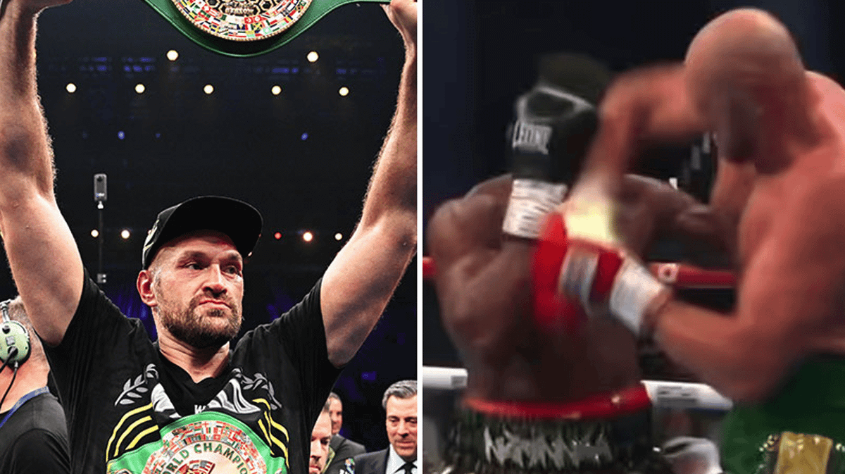 Tyson Fury called out for using 'illegal MMA move' in win over Francis ...