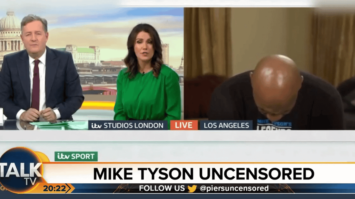 Mike Tyson reveals the reason why he fell asleep during a live TV ...