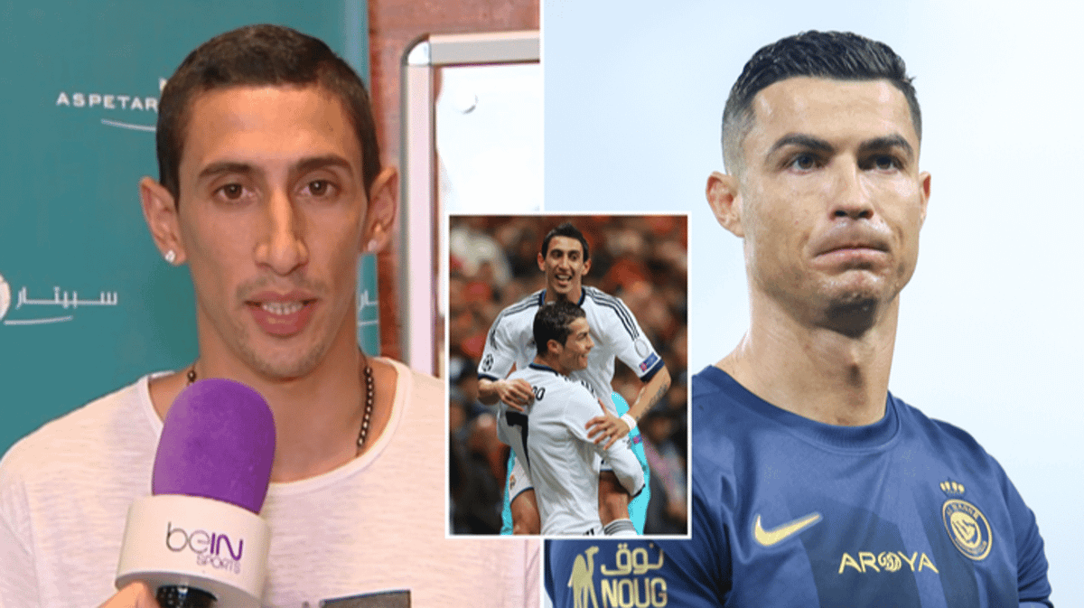 Angel Di Maria brutally snubs Cristiano Ronaldo when naming his best XI ...