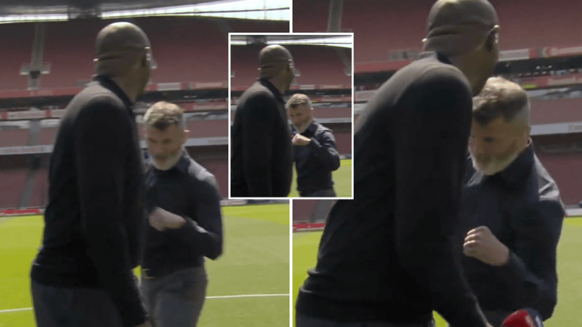 Roy Keane shadow boxing with Patrick Vieira is the best thing you'll ...