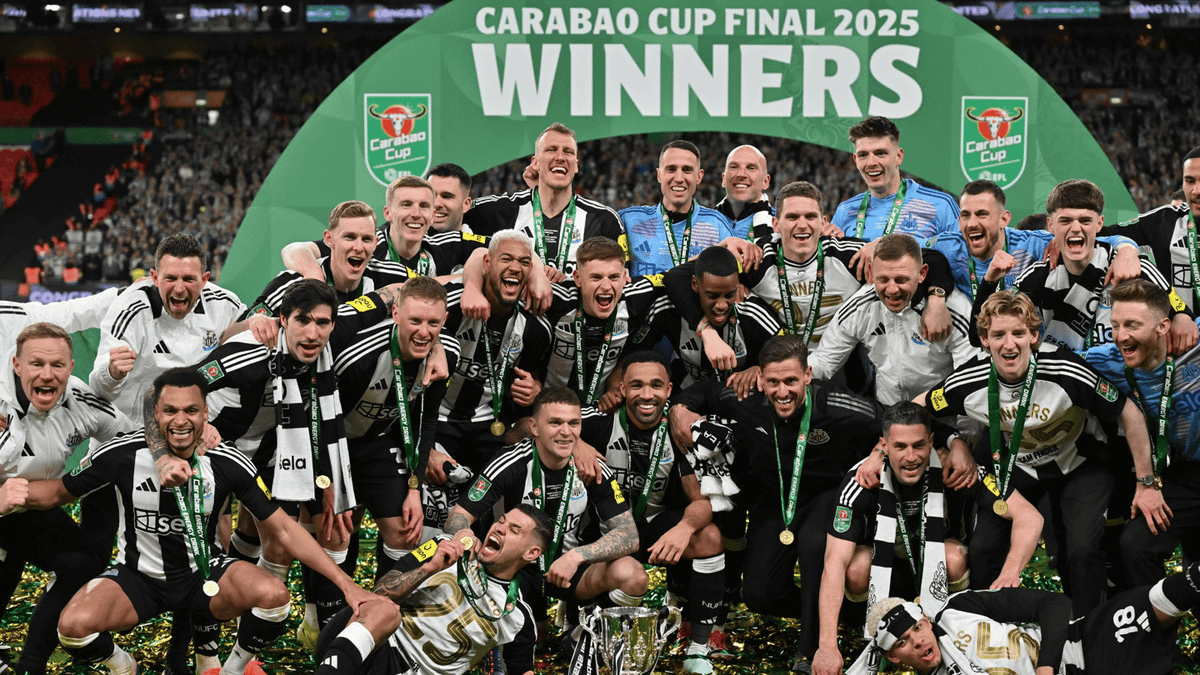 Newcastle player received Carabao Cup winners' medal despite never ...