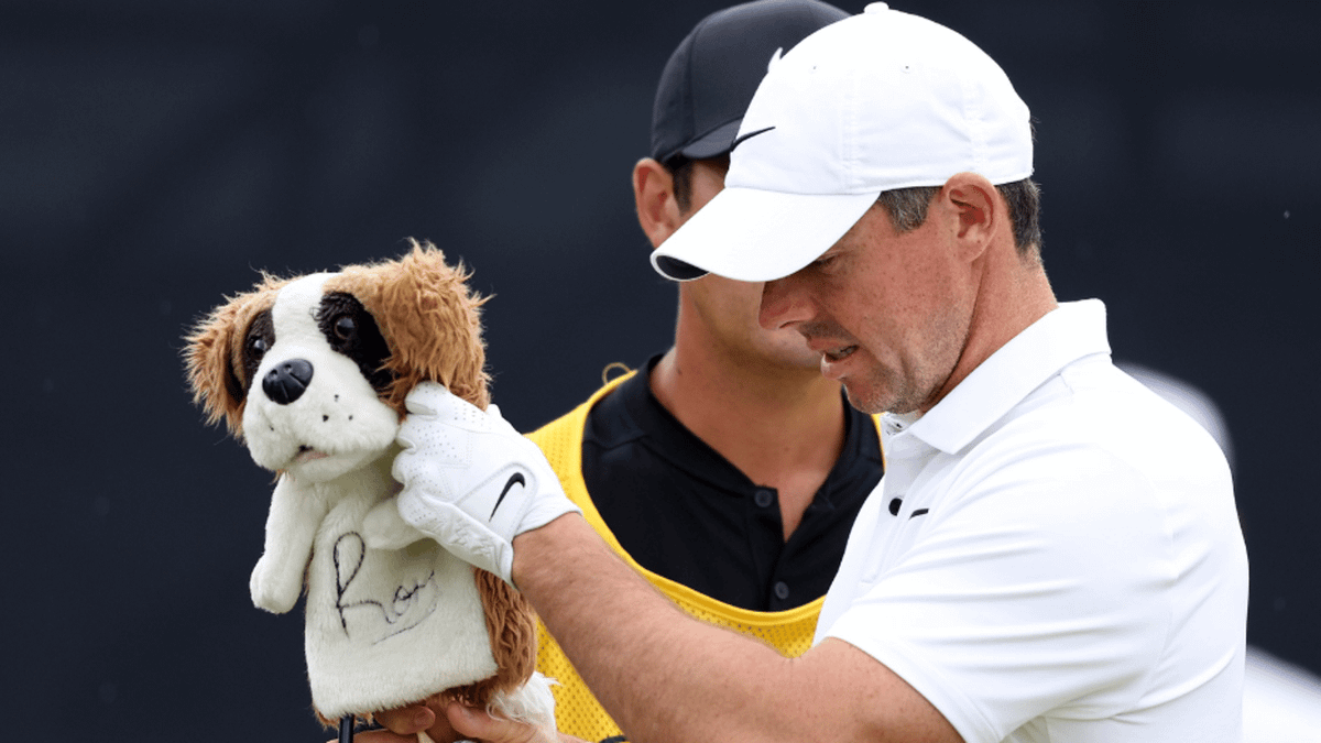 Why Rory McIlroy uses a dog headcover on his golf clubs through his ...
