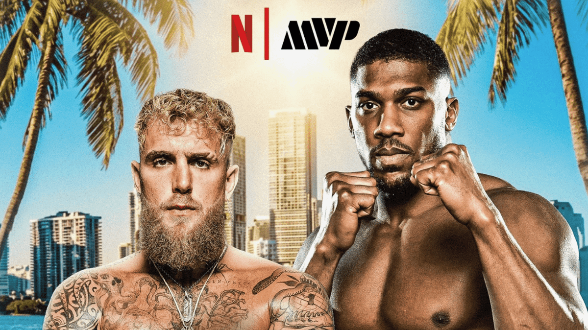 Jake Paul vs Anthony Joshua Poster Called Out As Controversial Detail ...