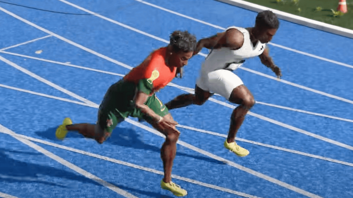 3D Simulation Shows What Would Happen in 100m iShowSpeed and Tyreek ...