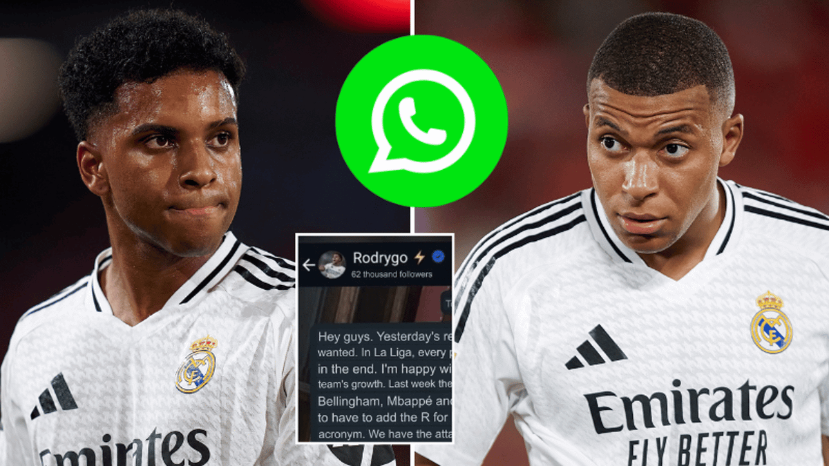 Rodrygo deletes controversial WhatsApp message about Kylian Mbappe and ...