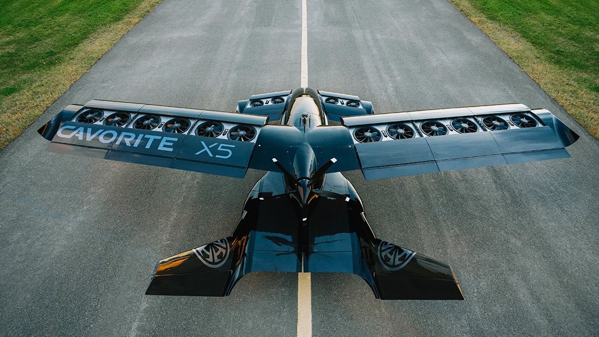 Insane world's first 'heli-plane' takes off vertically and reaches ...