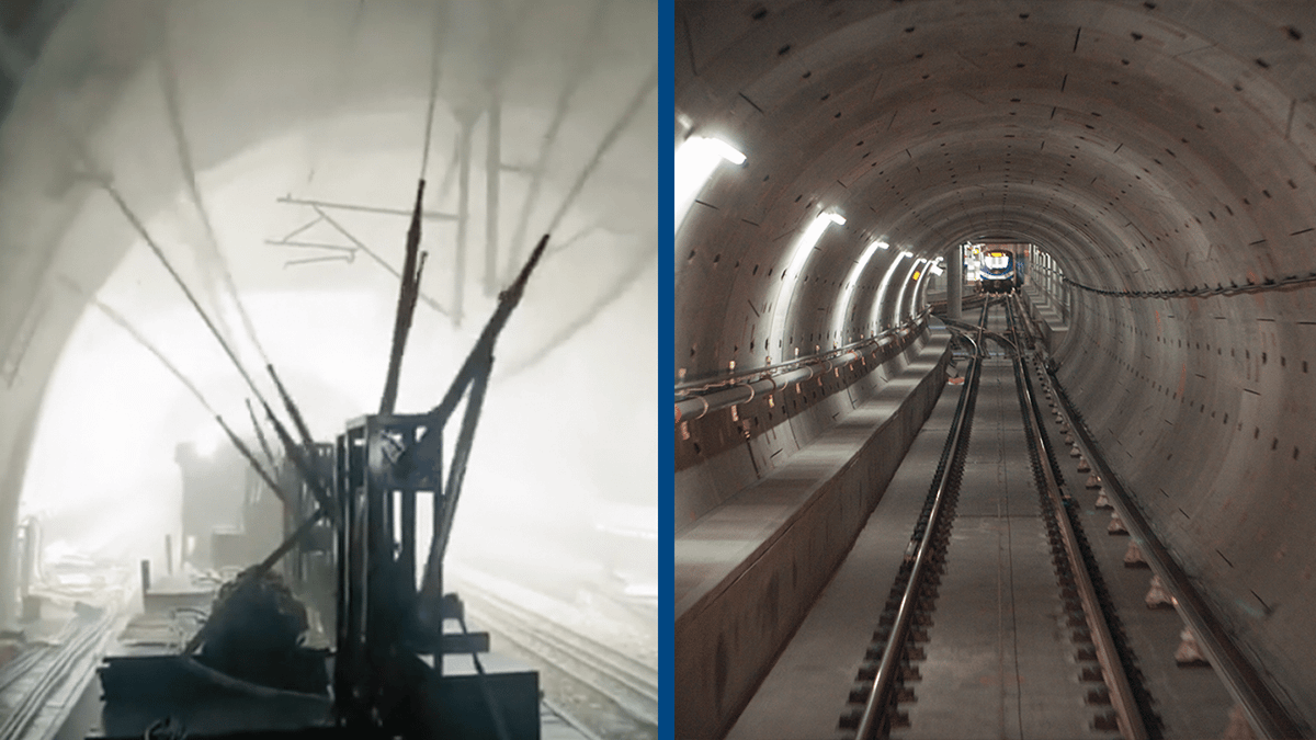 Reddit video shows surprising way train tunnels are cleaned