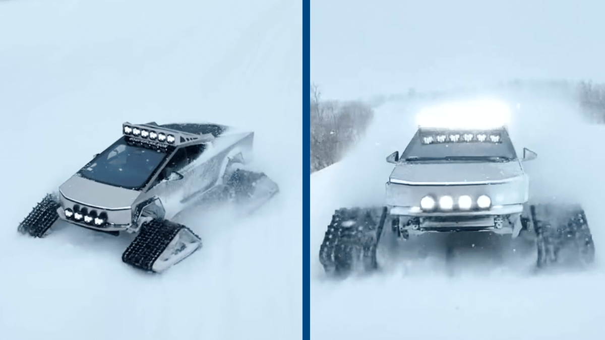 Cybertruck owner modifies his vehicle into monster truck and people ...