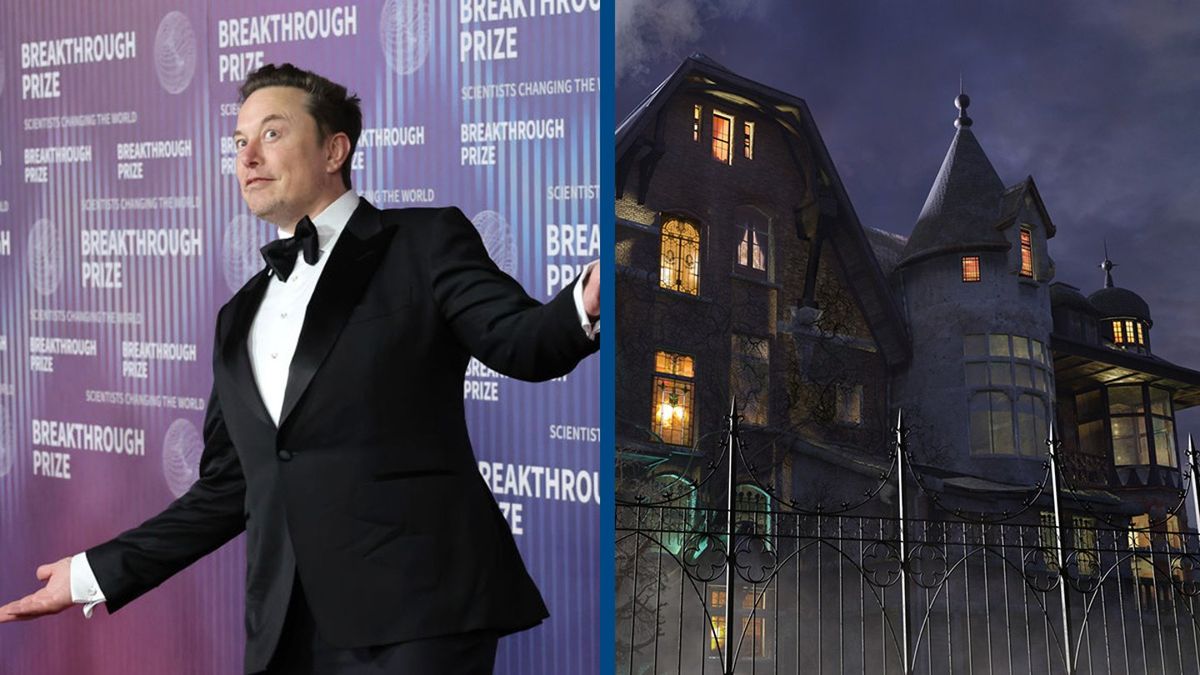 Elon Musk on his abandoned $30,000,000 mansion that he claims was 'haunted'