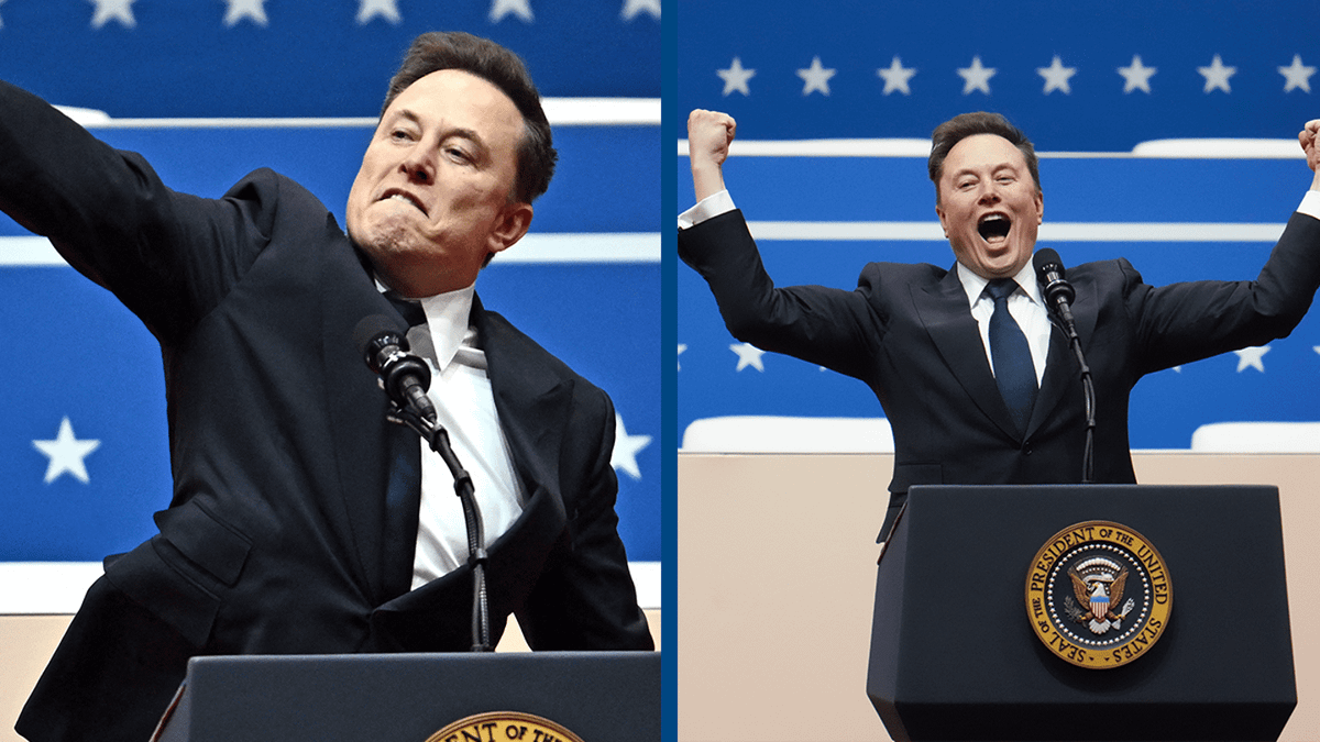 Elon Musk responds to accusations of 'Nazi salute' during speech at ...