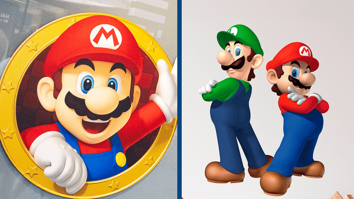 Surprising reason why Mario and Luigi have black moustaches that people ...
