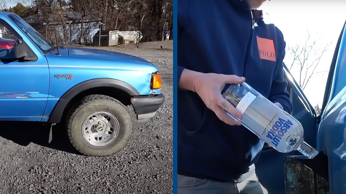 Man fills his car with vodka instead of gasoline and something ...