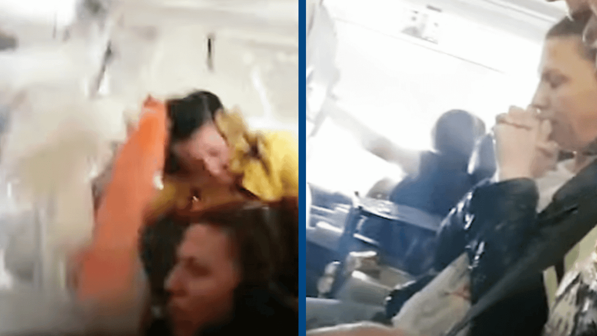 'Terrifying' footage shows most 'violent' turbulence ever