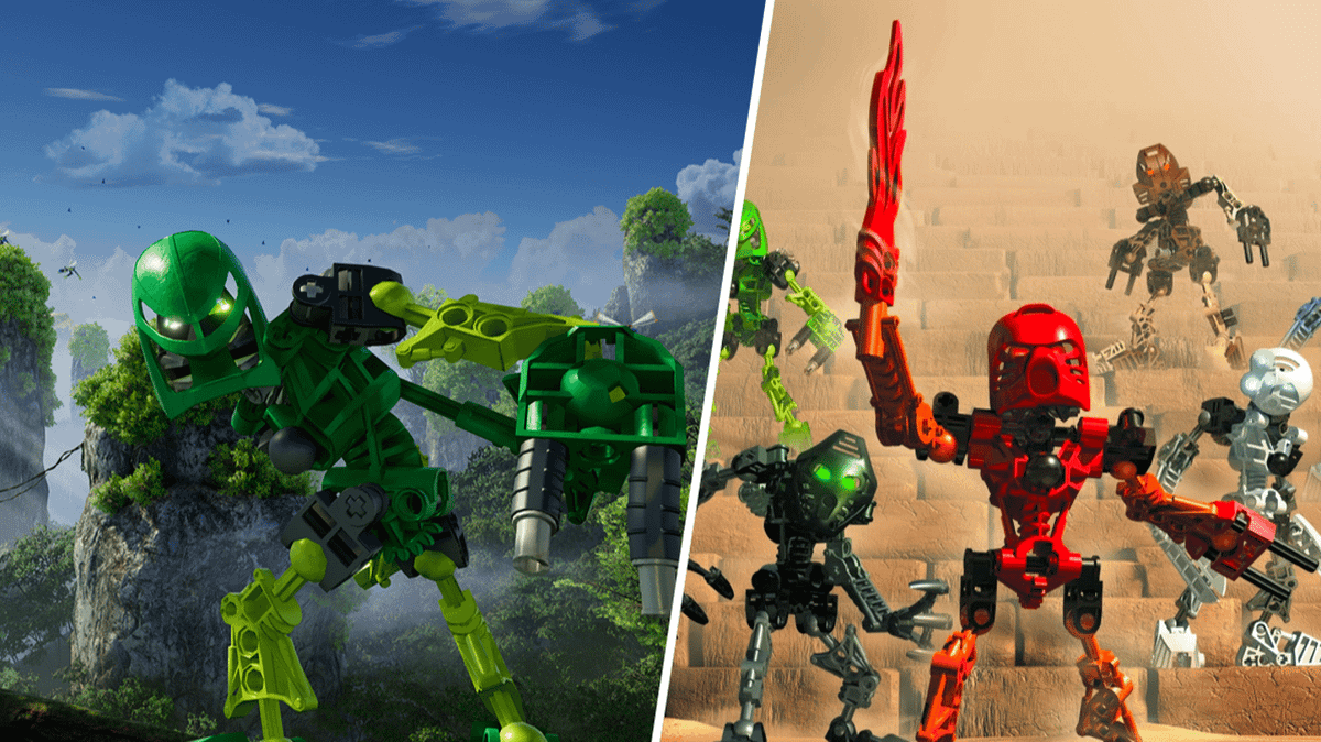 A stunning new Bionicle open-world game has landed, free to check out now