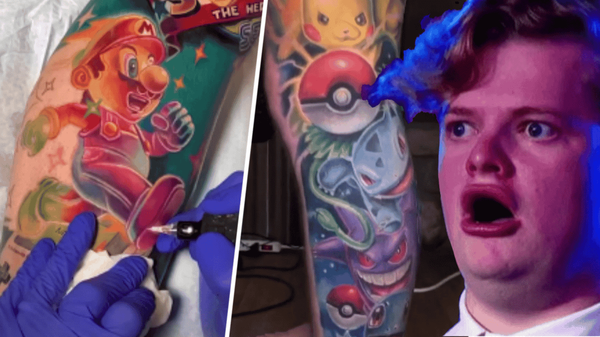 These Gaming Tattoos Take Fandom To The Next Level