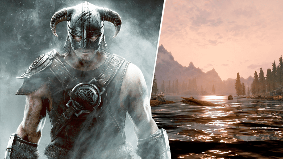 Skyrim player stumbles across hidden underwater treasure you definitely ...