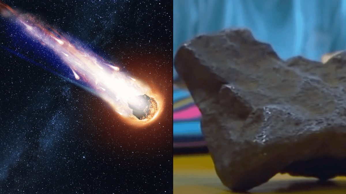Man learns rock he was using as door stop for 30 years is worth £75,000 ...