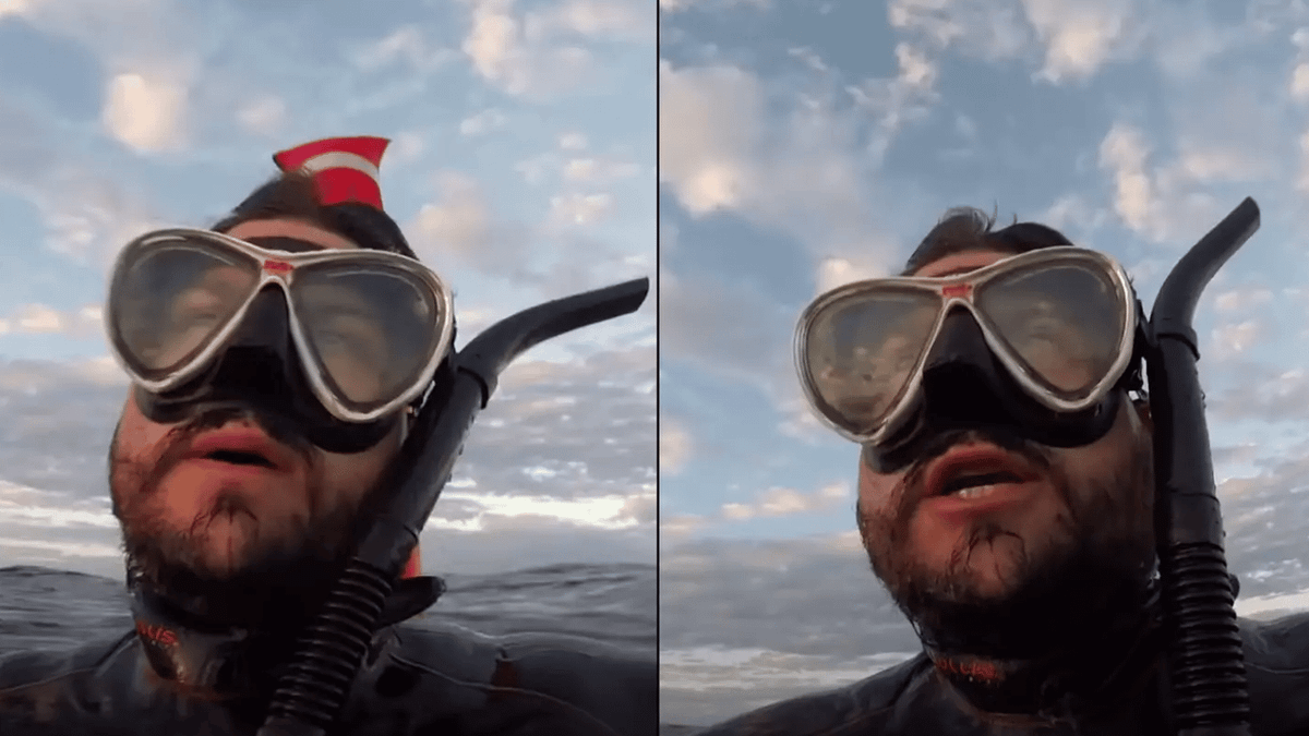 Diver stranded at sea 30 miles off shore recorded his 'final moments'
