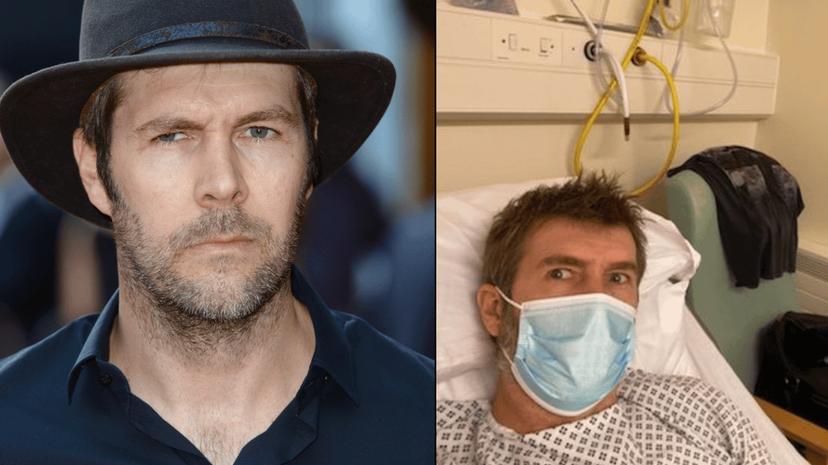 Rhod Gilbert's wife confirms they've moved closer to hospital after his ...