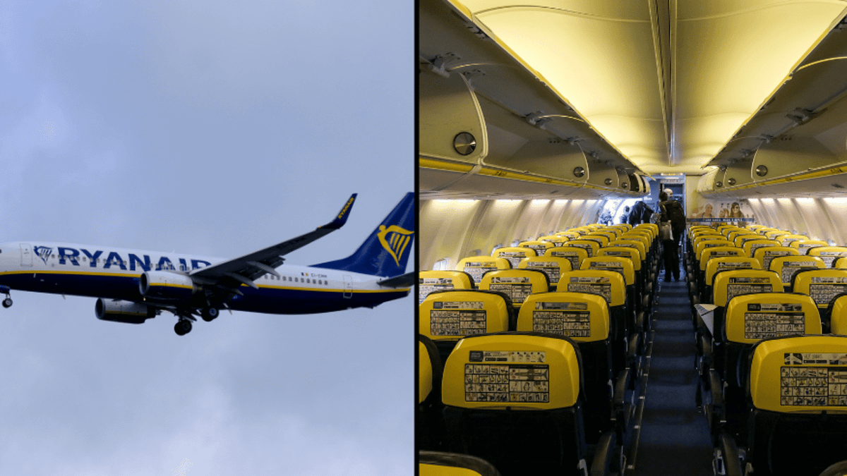 British Ryanair passenger dies on flight back to the UK