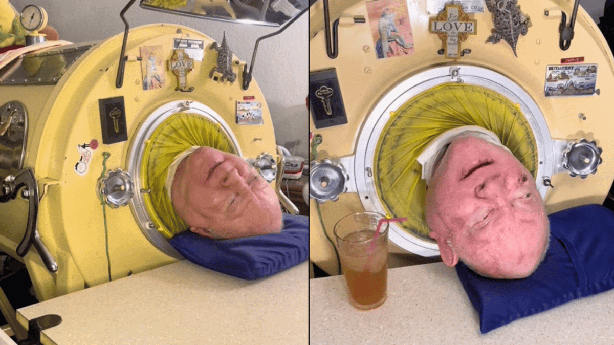 Man who has lived inside iron lung for more than 70 years explains how ...