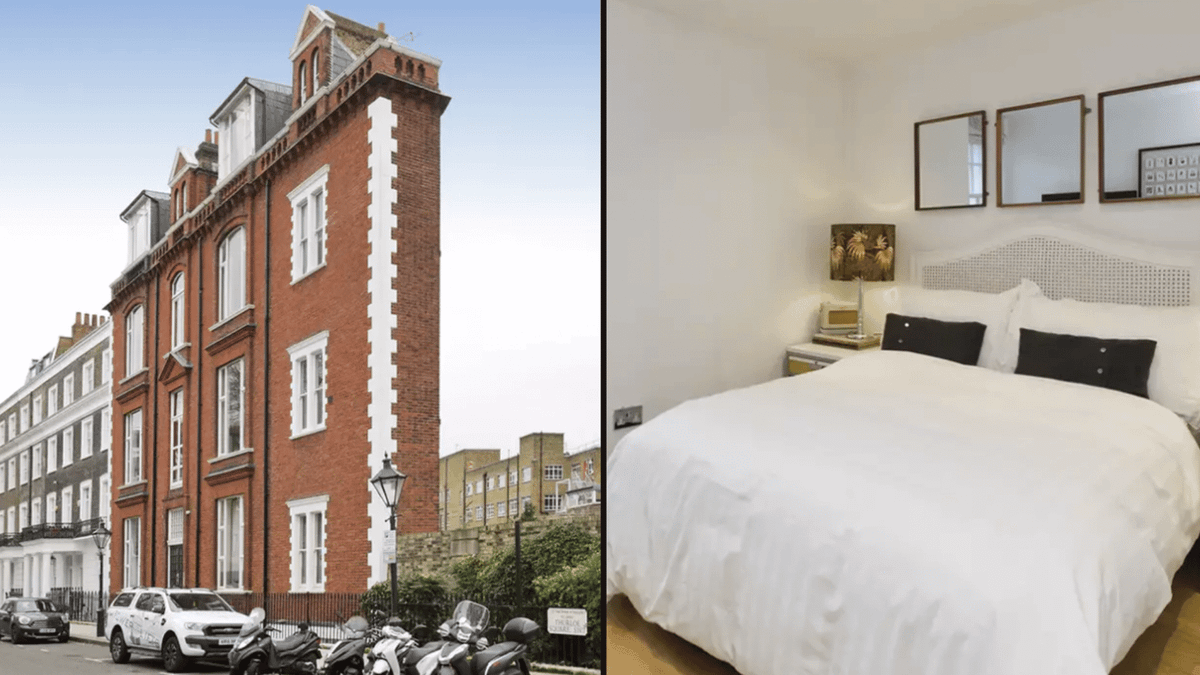 Skinny House is considered to be ‘London’s coolest optical illusion ...