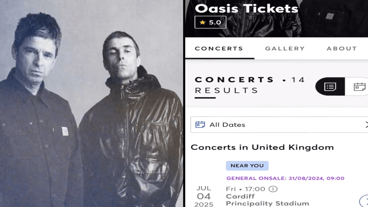 Oasis fan's one-minute hack could help you get tickets ahead of ...