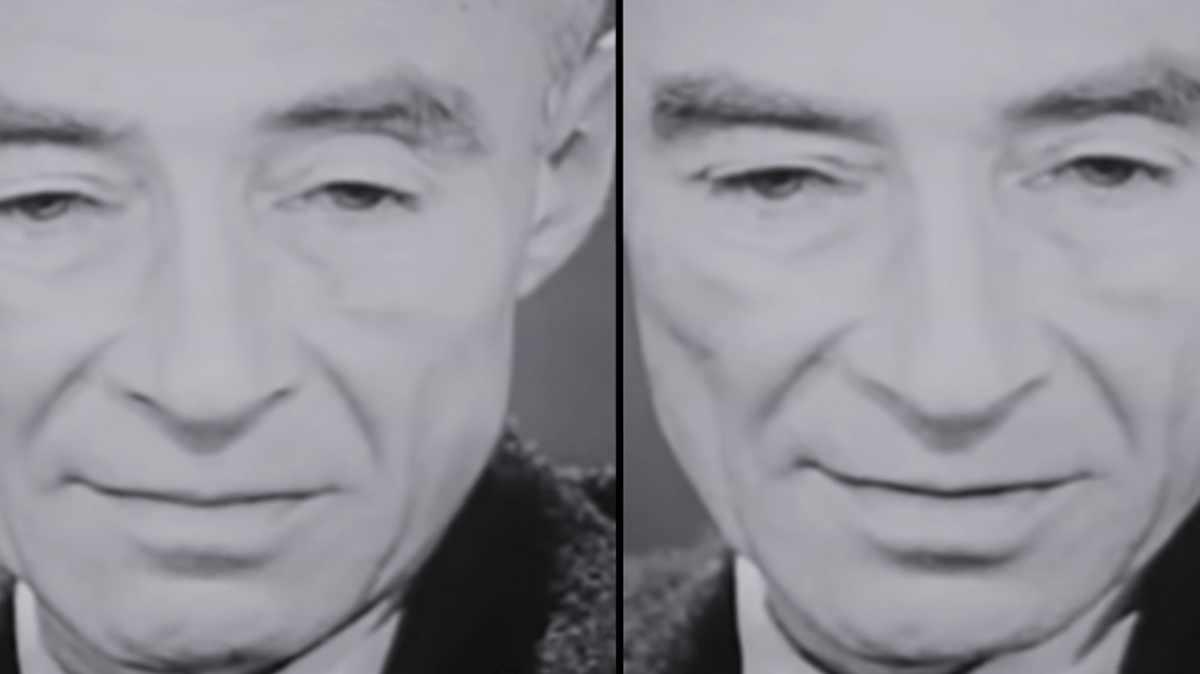 Oppenheimer delivers chillingly powerful speech after giving mankind ...