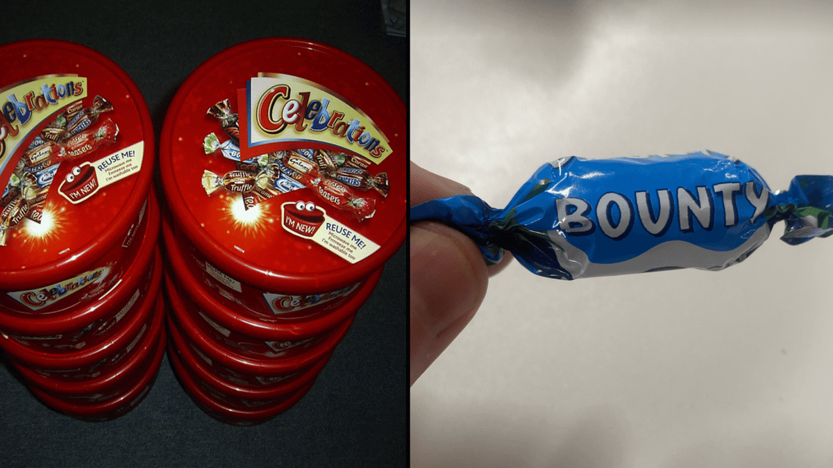 Solid-gold Bounty bar worth £25k up for grabs in Celebrations tub