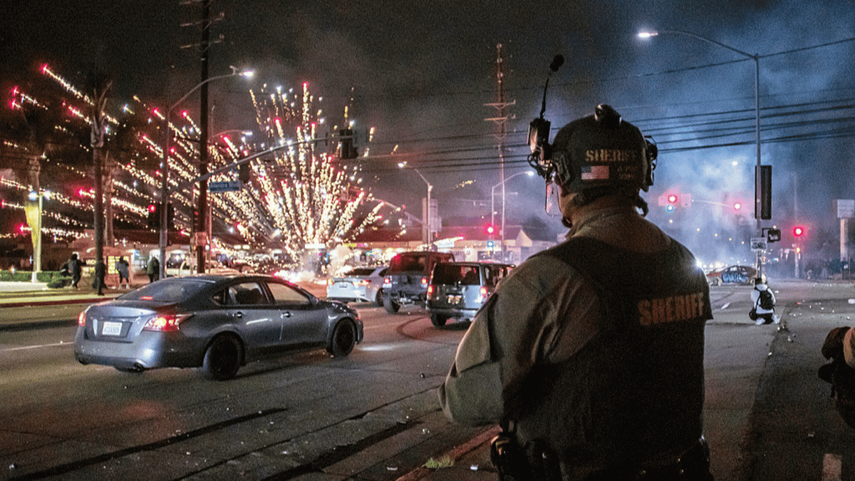 Why there are huge riots in LA as reporter and British photographer ...