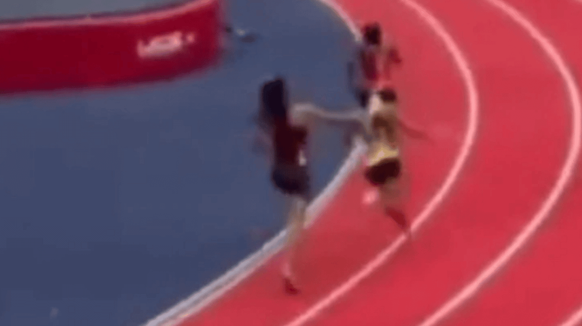 Footage shows new angle of viral moment athlete hit opponent over the ...
