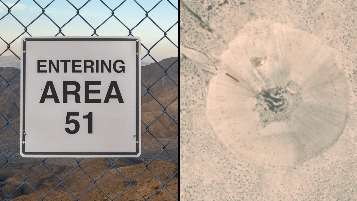 Man convinced he’s found a ‘nuke town’ near Area 51 after spotting ...