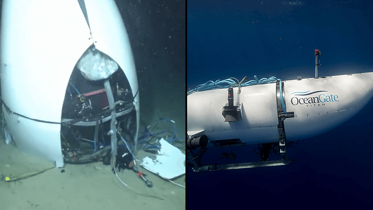 Reason Titan sub was largely still intact as video of wreckage after ...