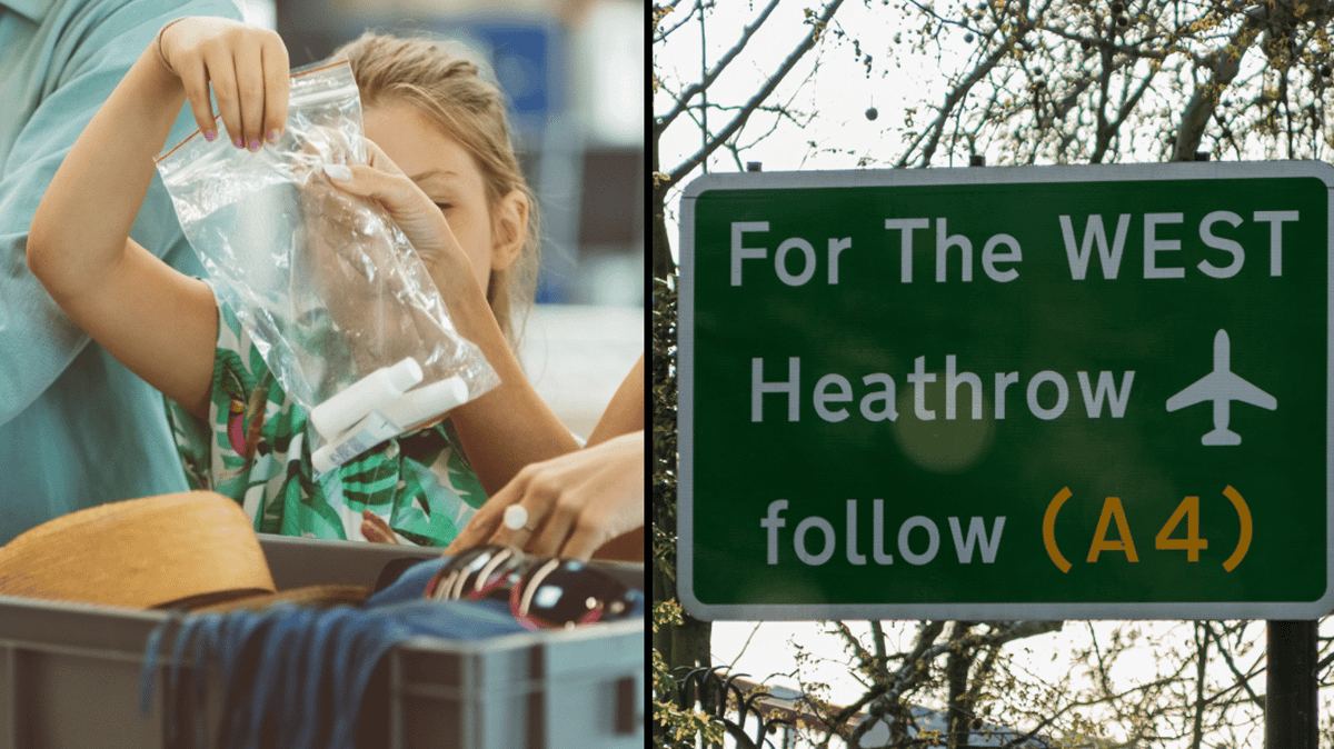 Heathrow Airport issues 100ml liquid rule update when going through ...