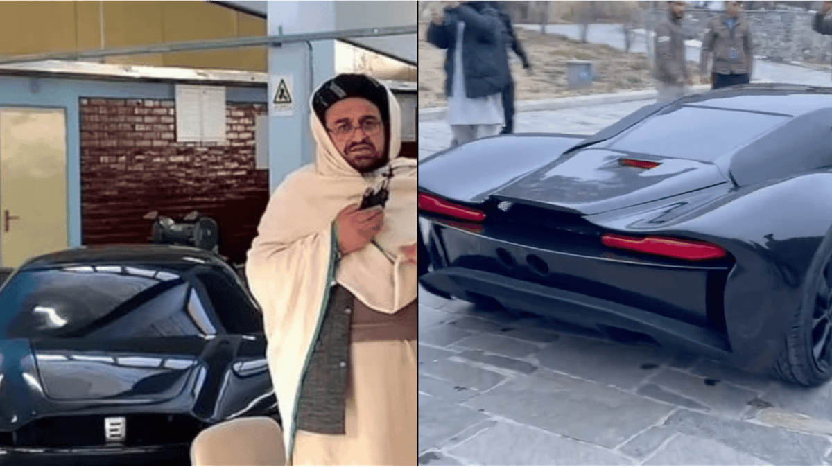Taliban unveils its own supercar powered by Toyota Corolla engine that ...