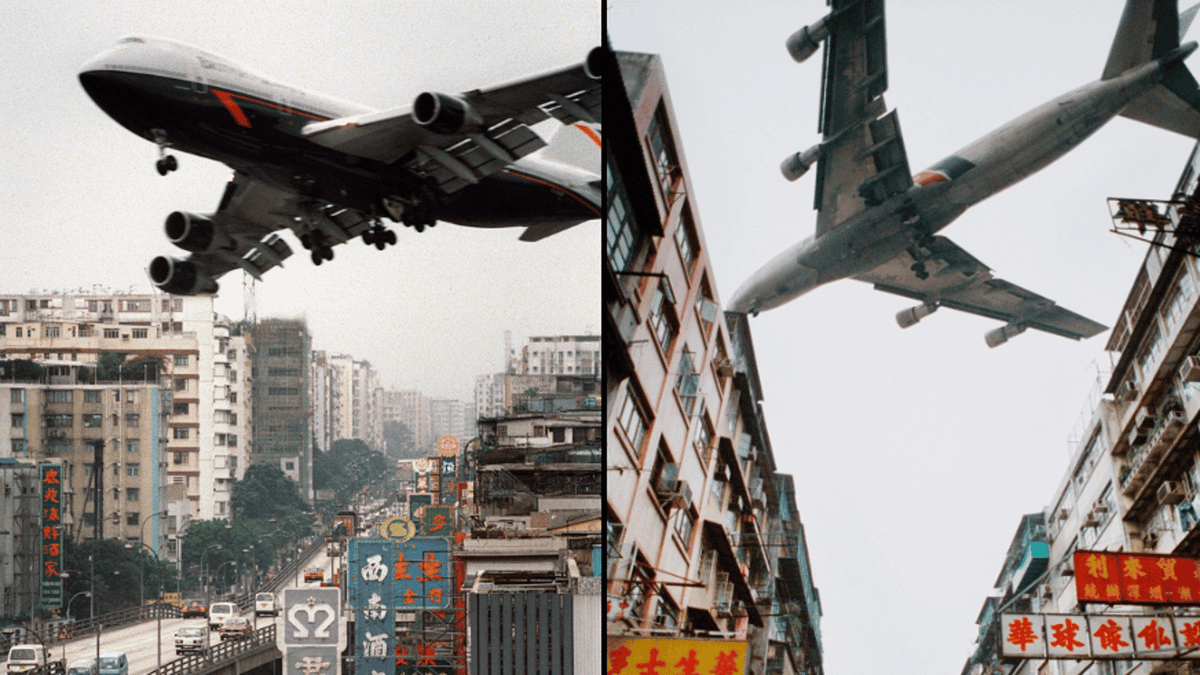 Old airport that had ‘world's trickiest landing’ saw planes having to ...