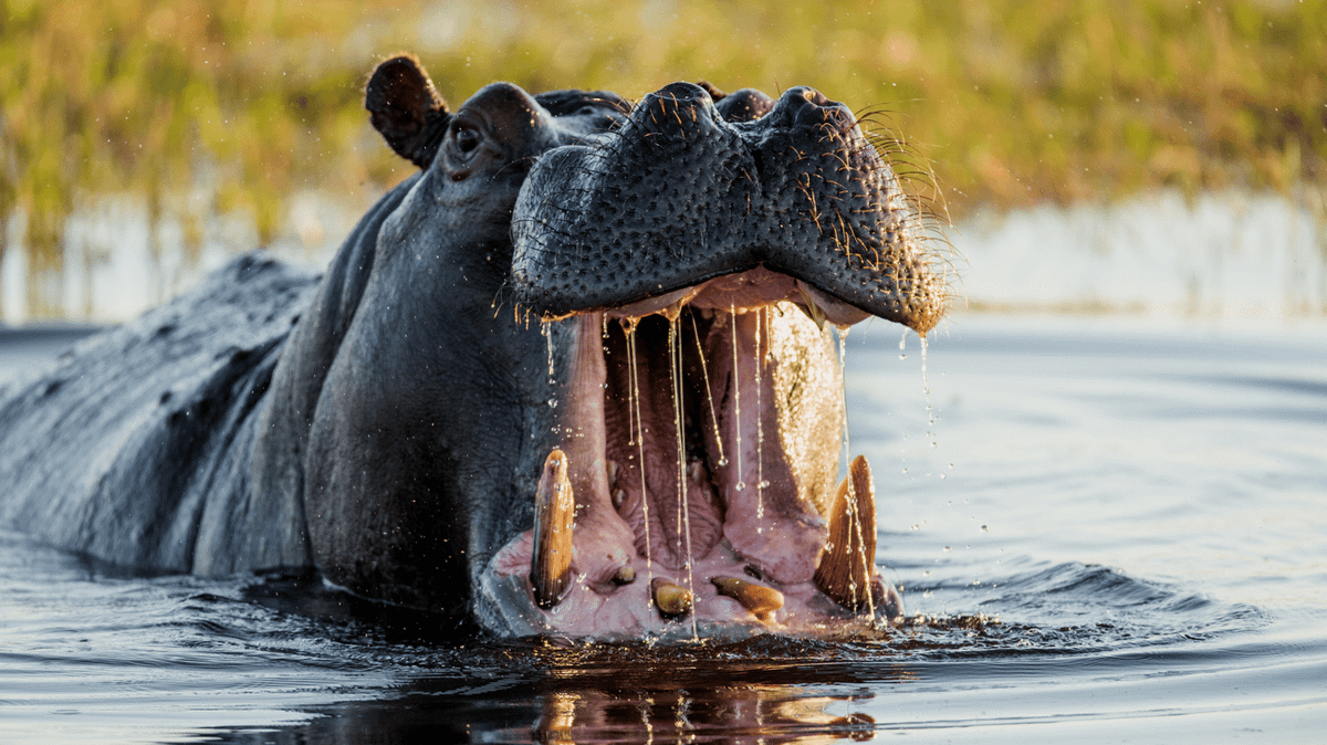 Man who was swallowed by hippo and ripped apart shares how he survived ...