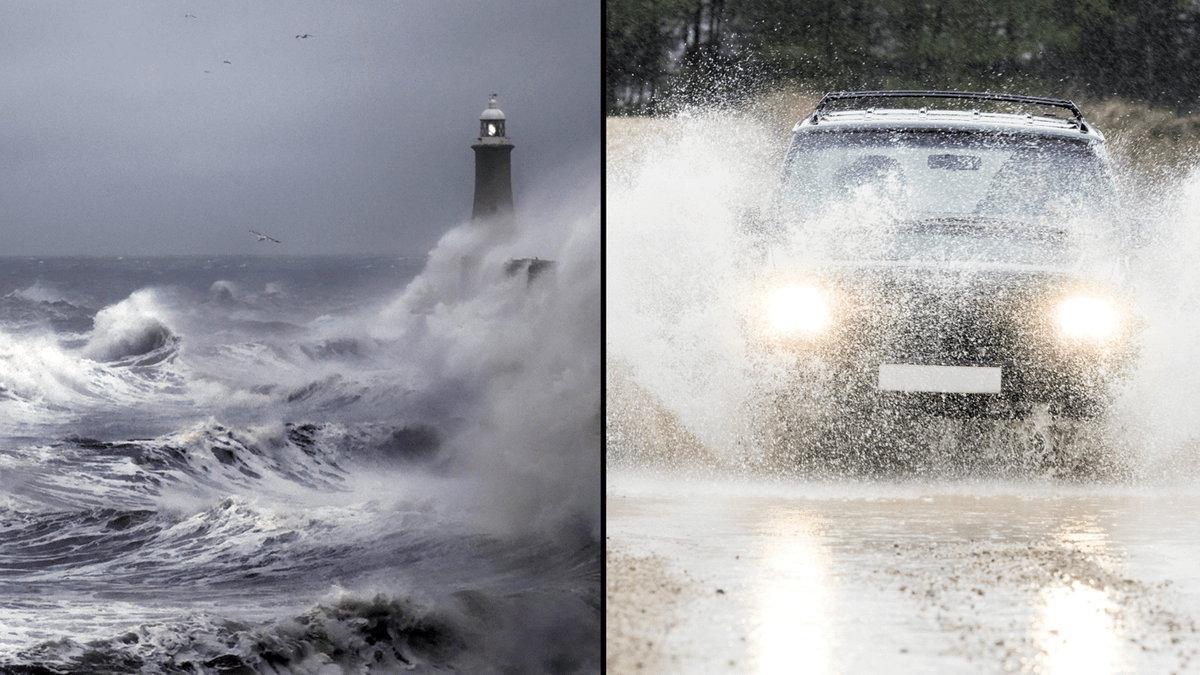 Britain hit with 'danger to life’ warning as Storm Ashley drives ...
